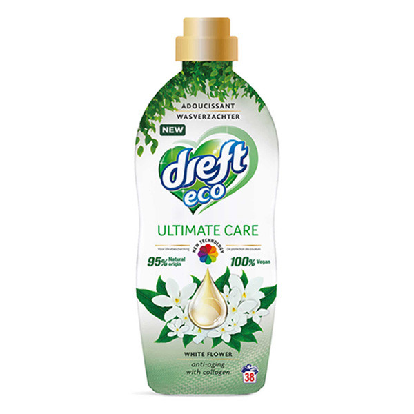 Dreft wasverzachter Eco Ultimate Care White Flower 950 ml (38 ...