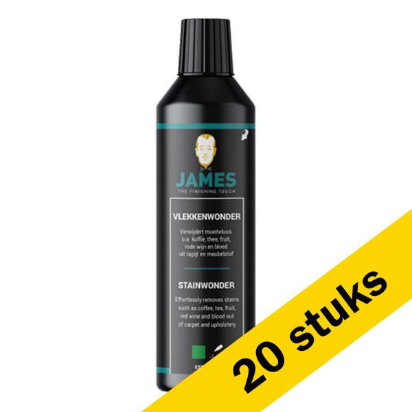 Aanbieding: James Vlekkenwonder (20 flessen - 250 ml) James 123schoon.nl