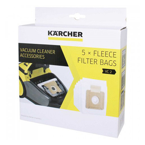 Kärcher 2.863-236.0 vliesfilter stofzuigerzakken - VC2 (5 stuks) Kärcher 123schoon.nl