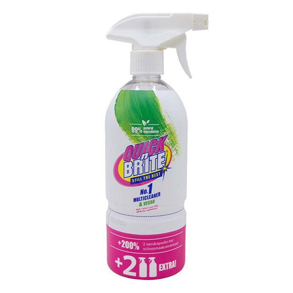 Quick'n Brite allesreiniger (500 ml) inclusief 2 navulcups Quick n ...
