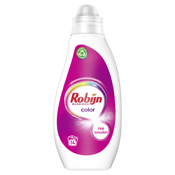 Robijn Vloeibaar Wasmiddel Color 700 ml (14 wasbeurten) Robijn 123schoon.nl