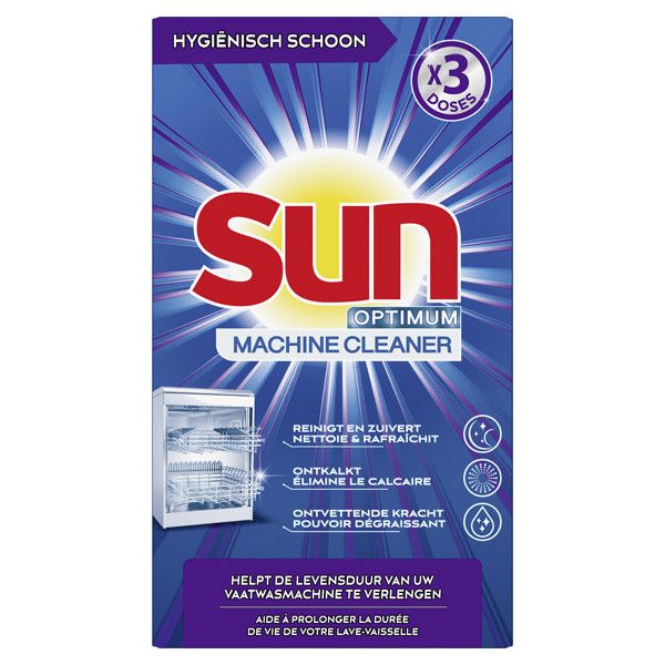 Sun machinereiniger (3 x 40 gram) Sun 123schoon.nl