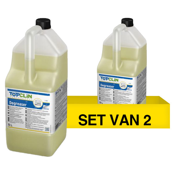 Aanbieding: Topclin Degreaser - Ontvetter (2 flessen - 5 liter) Topclin ...