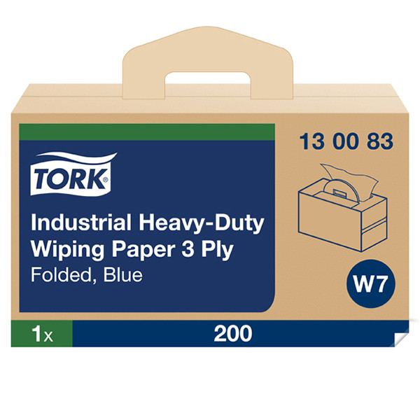 Poetsdoeken Tork 130081 3-laags | 200 doeken | Blauw | Geschikt voor ...